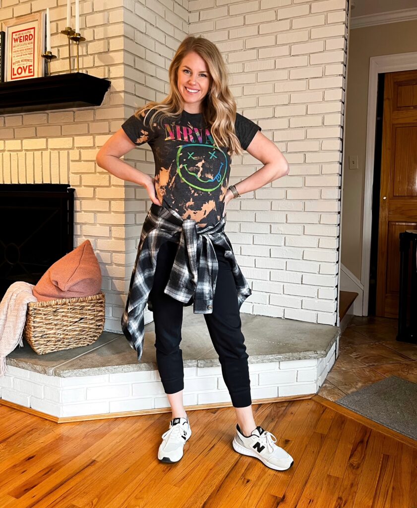 Easy Ways To Style A Graphic Band Tee - Simple & Sweet